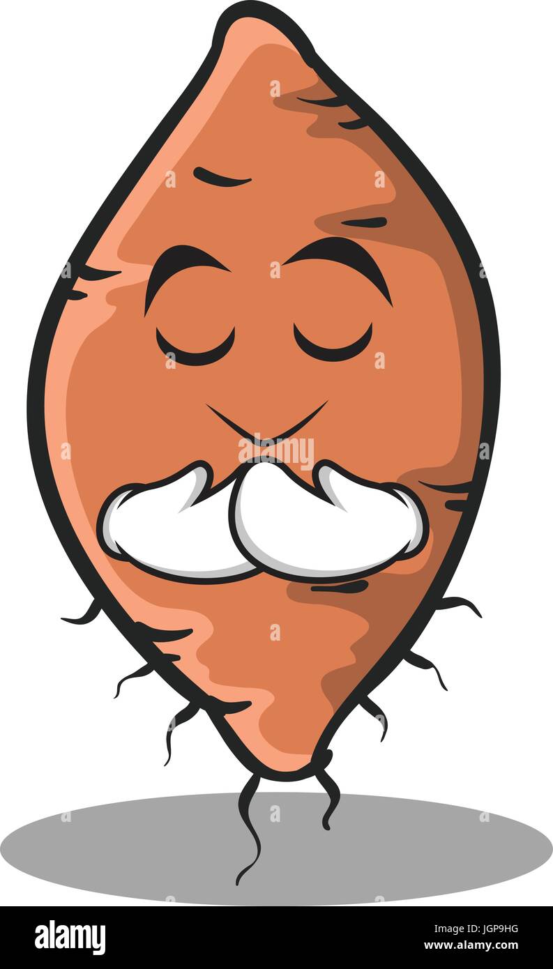 Praying face yam character cartoon style Stock Vector Image & Art - Alamy