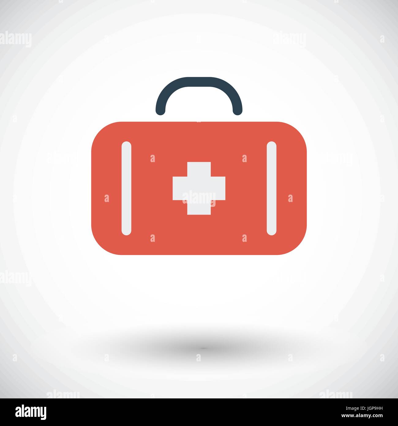 First aid. Flat icon for mobile and web applications. Vector ...