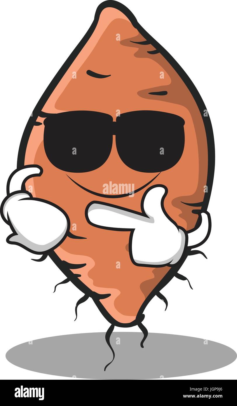 Super cool yam character cartoon style Stock Vector Image & Art - Alamy