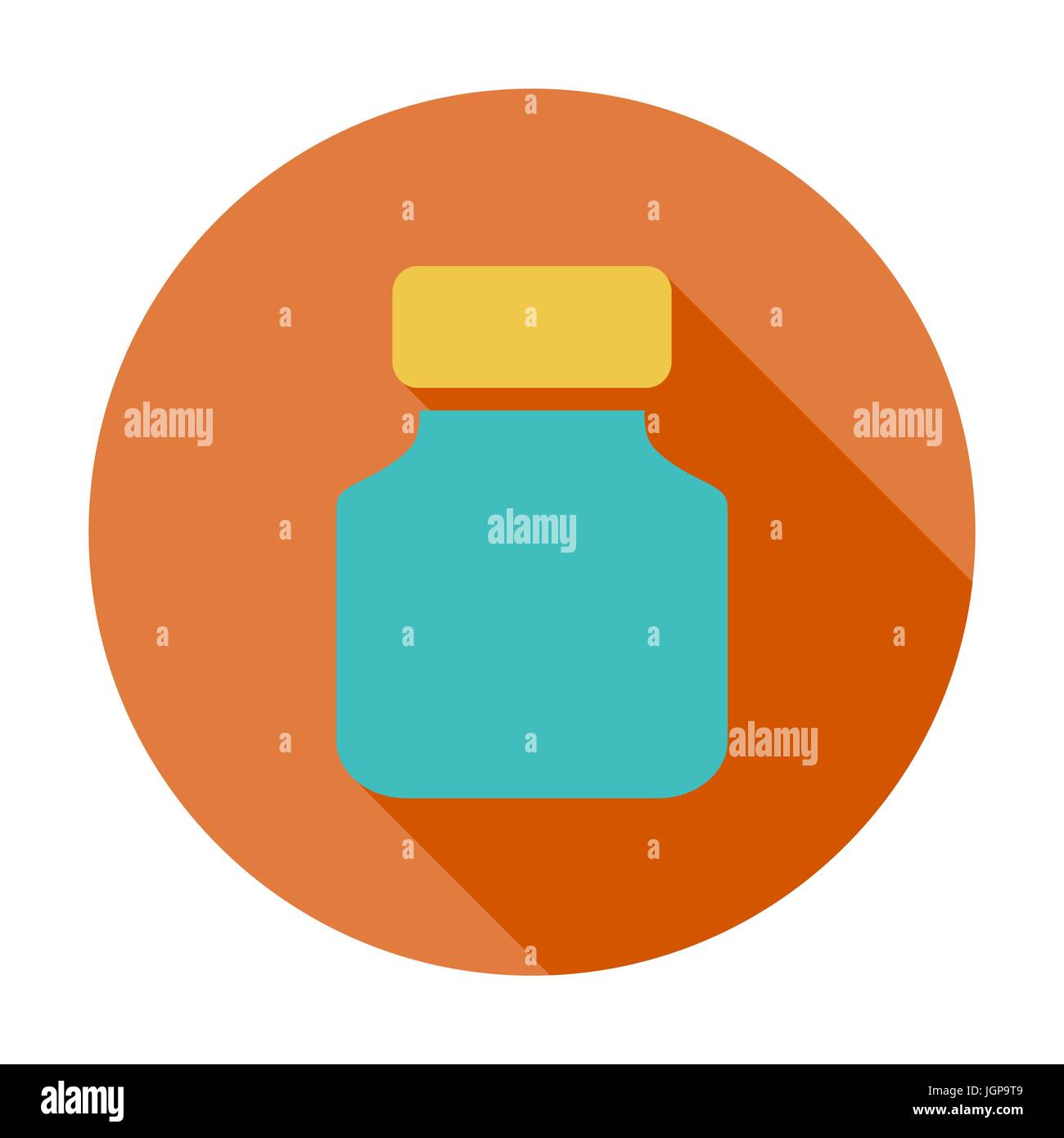 Jar. Flat vector icon for mobile and web applications. Vector ...
