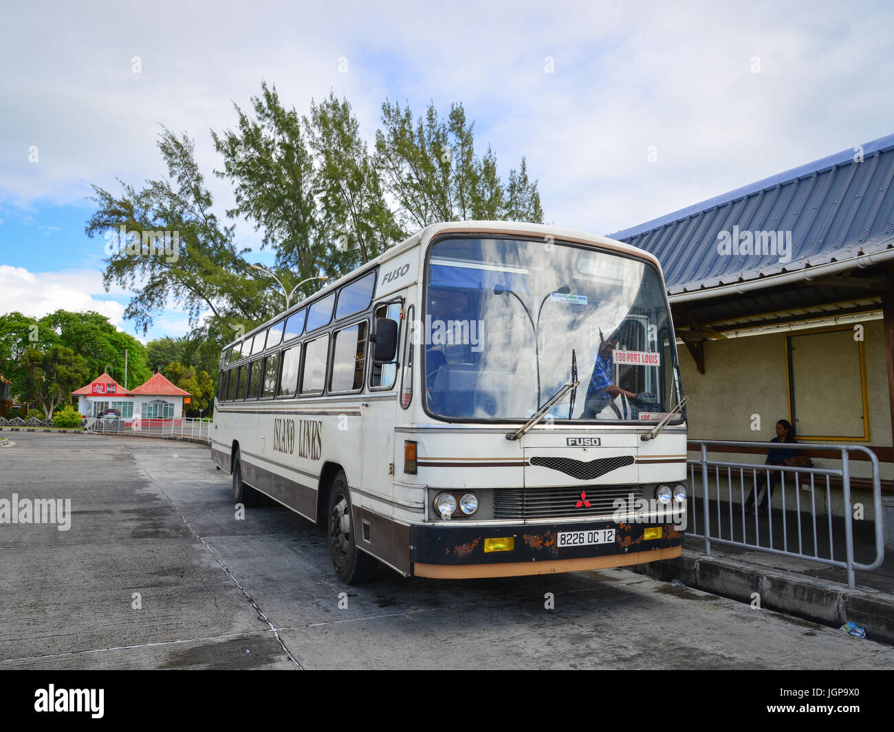 Mauritius public transport local bus hi-res stock photography and ...