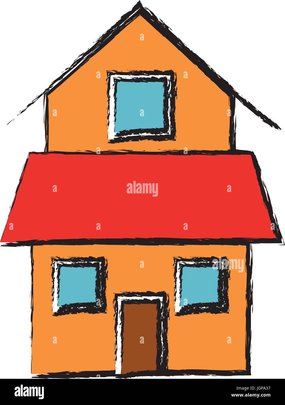 house home ecology energy environment concept vector illustration Stock ...