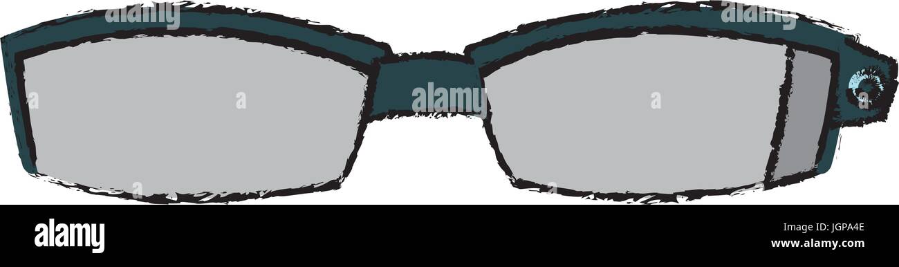 smart glasses wearable technology accessory vector illustration Stock ...