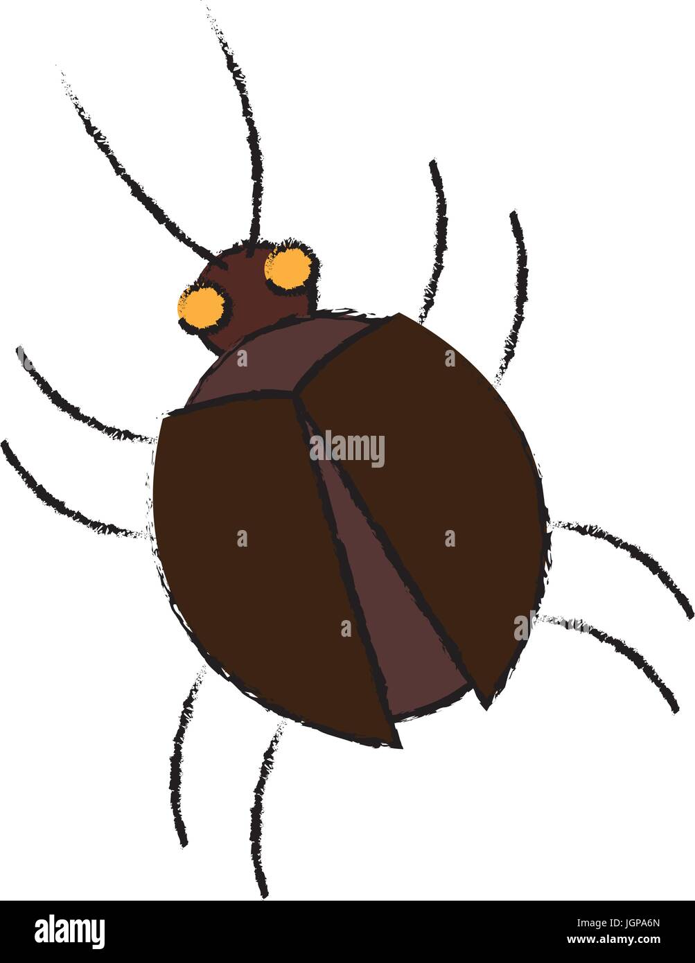 tenchnology virus insect protect system vector illustration Stock ...