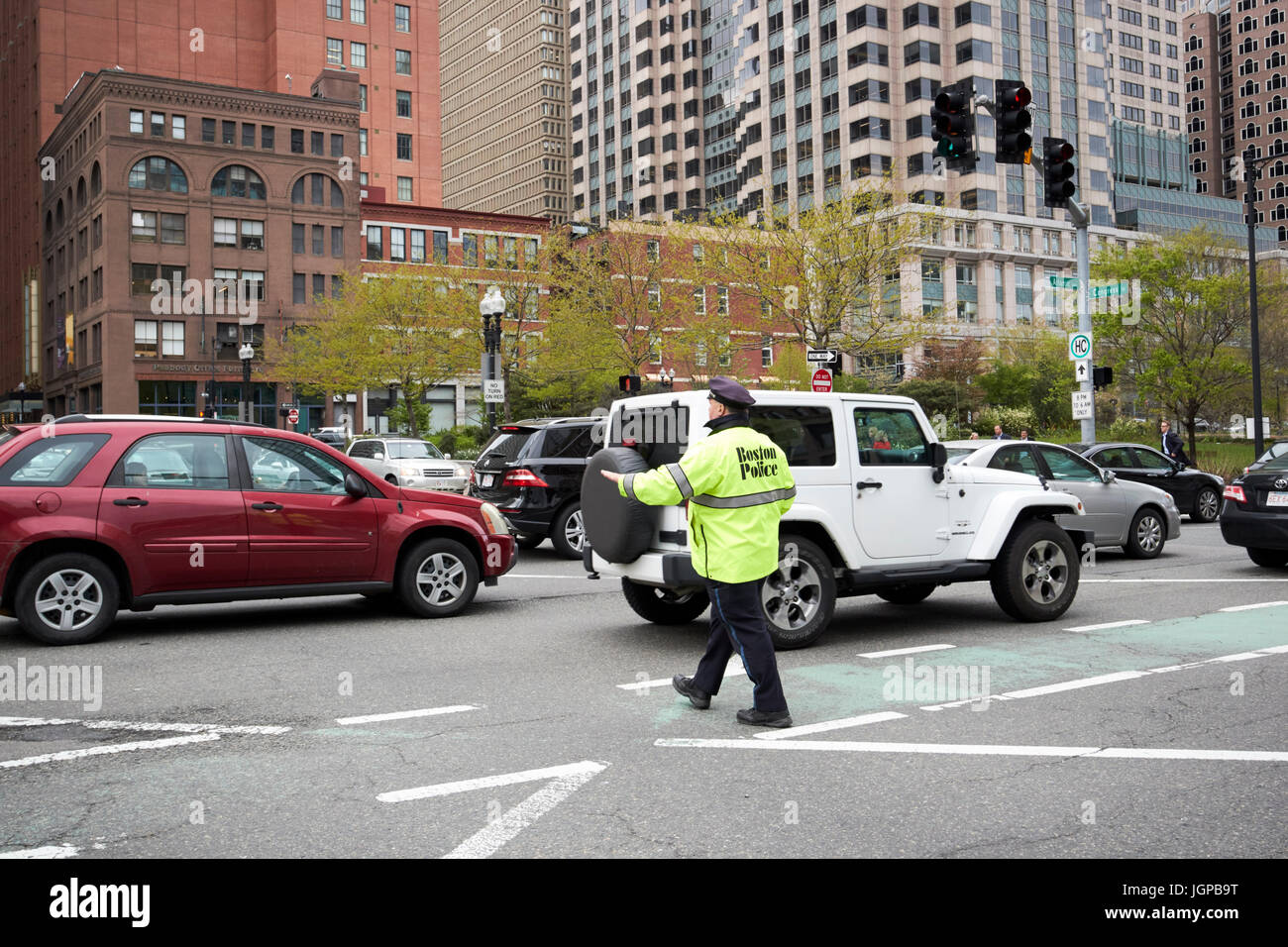 Police Officer Directing Traffic High Resolution Stock Photography and Images - Alamy