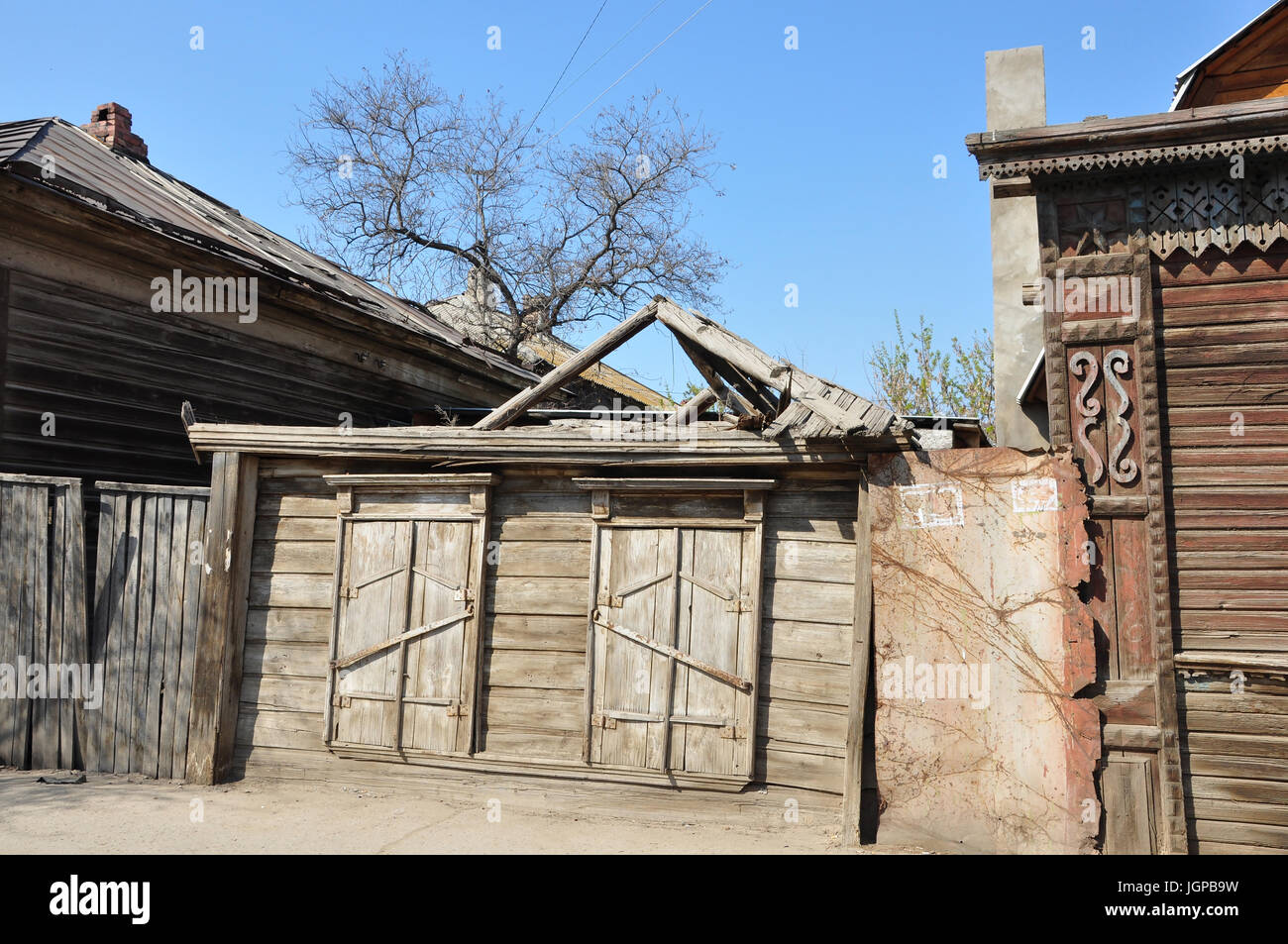 House without roof hi-res stock photography and images - Alamy