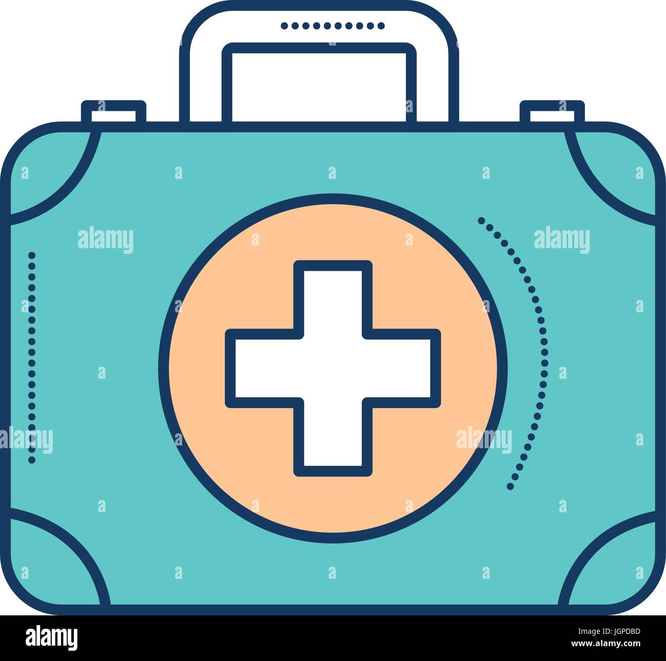 medical kit isolated icon Stock Vector Image & Art - Alamy