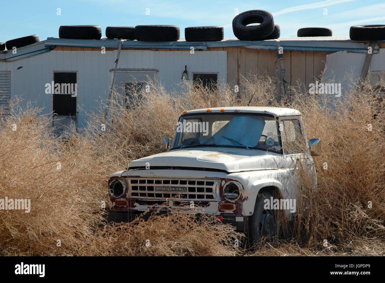 Broken Trailer High Resolution Stock Photography and Images - Alamy