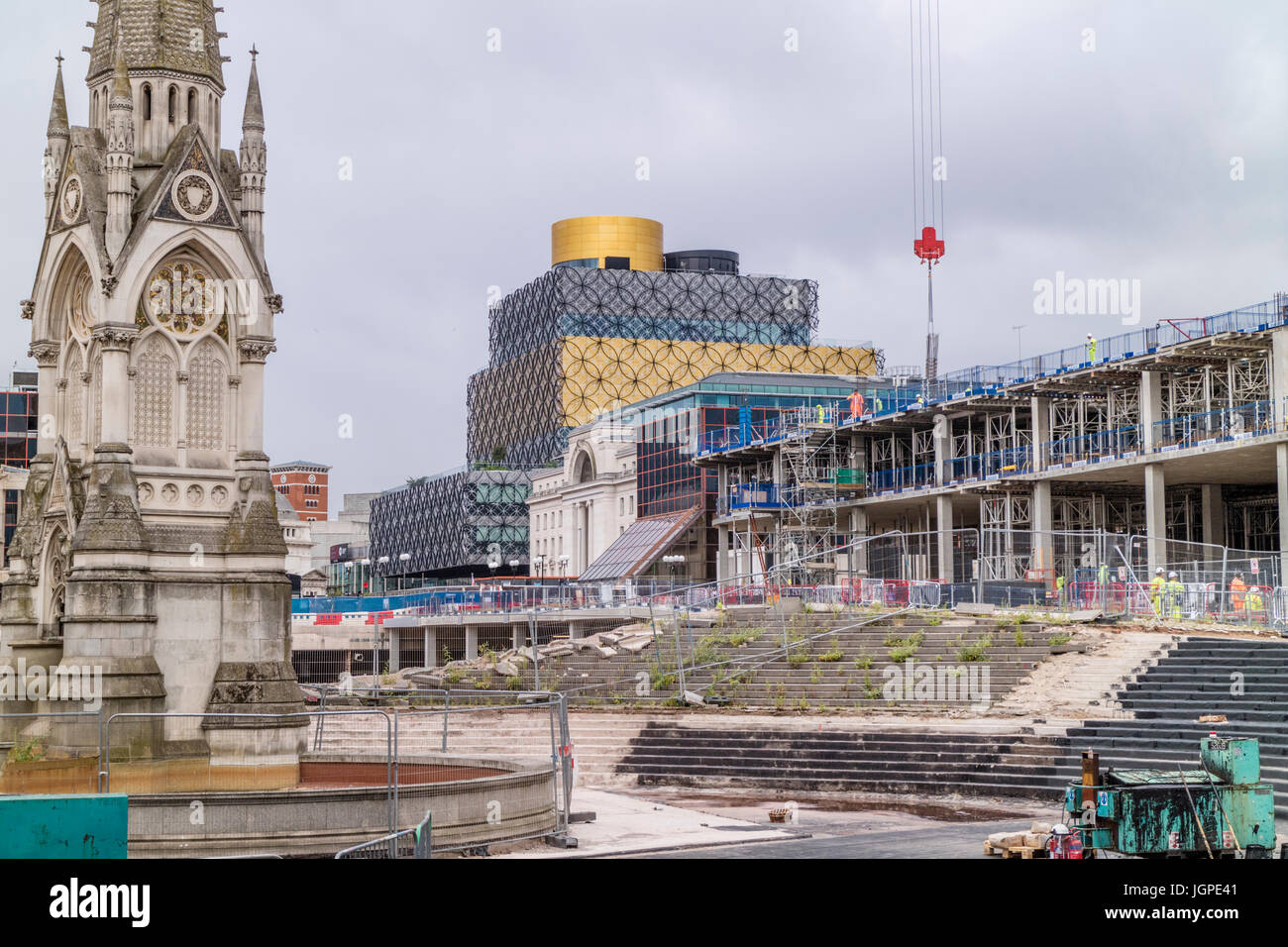 The redevelopment of Birmingham city centre at Paradise CIrcus ...