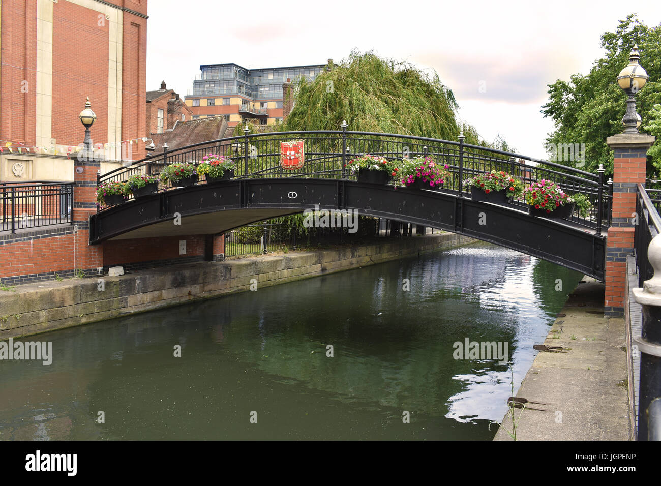 Pathway over river hi-res stock photography and images - Alamy