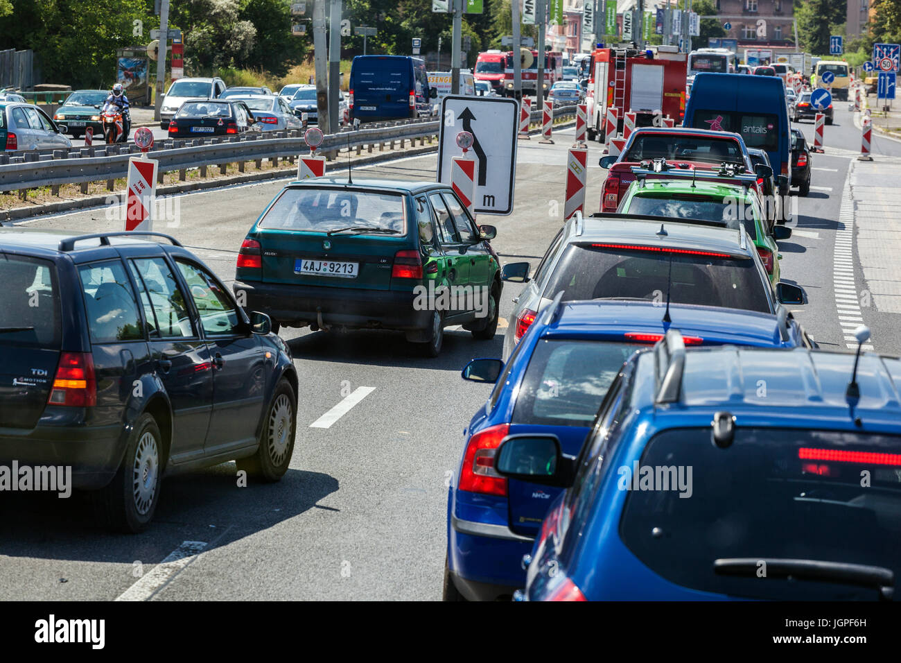 Europe traffic cars hi-res stock photography and images - Alamy