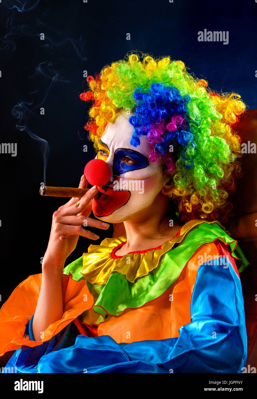 Smoking Clown