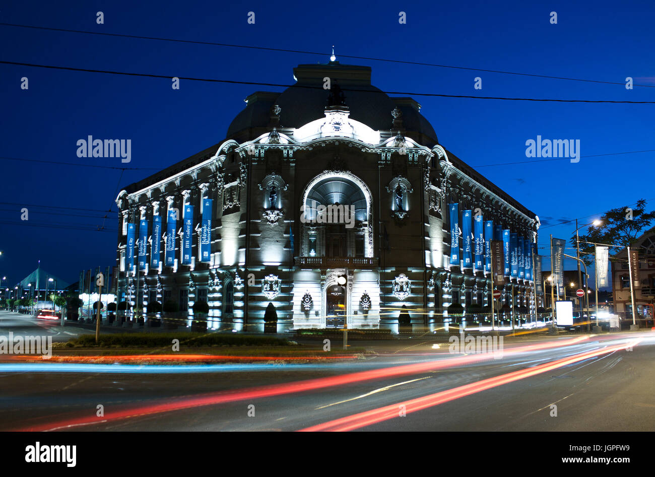 The building in Savamala, Belgrade Waterfront project gallery Stock ...