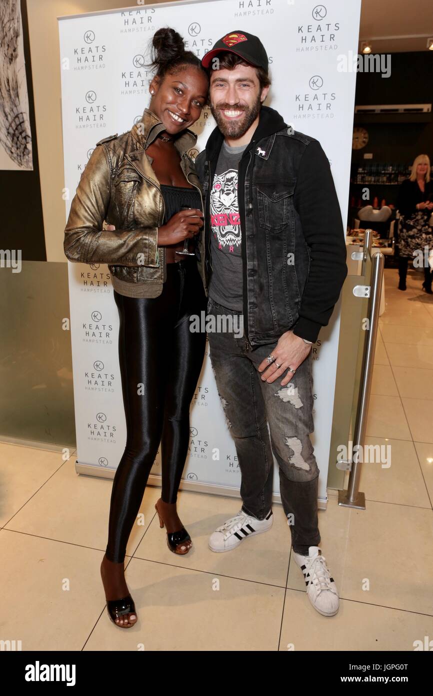 Guests attend champagne and canape reception celebrating the launch of ...