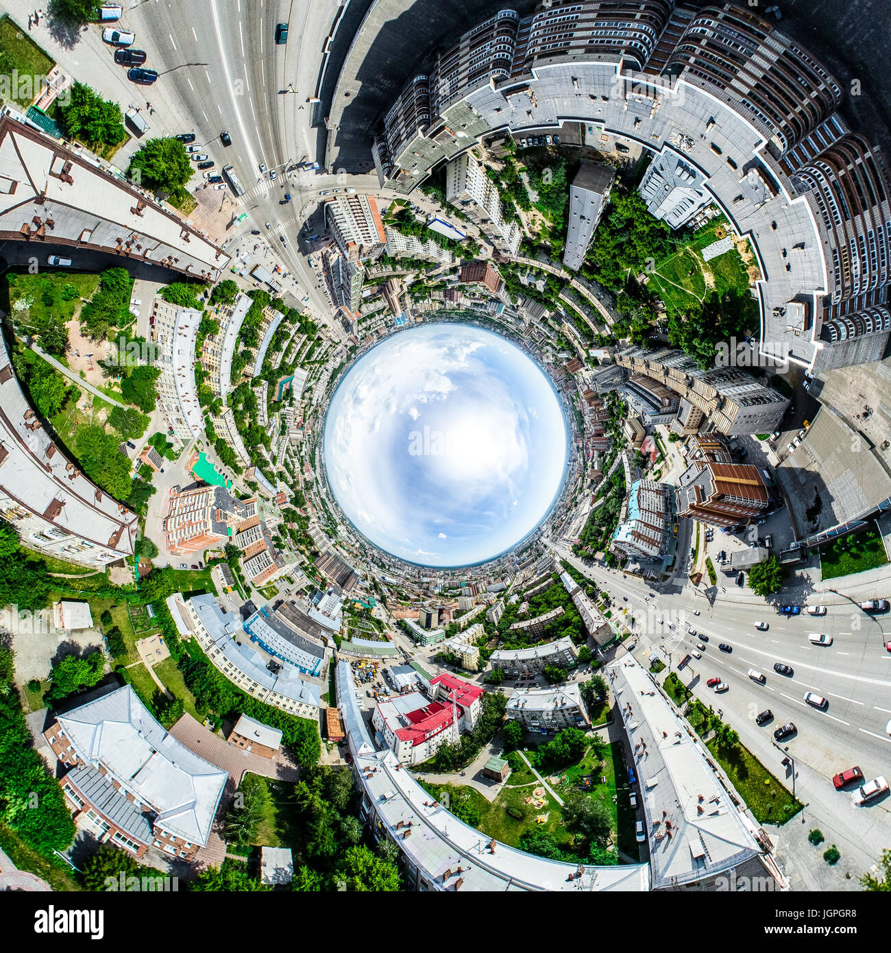 City ground general view hi-res stock photography and images - Alamy