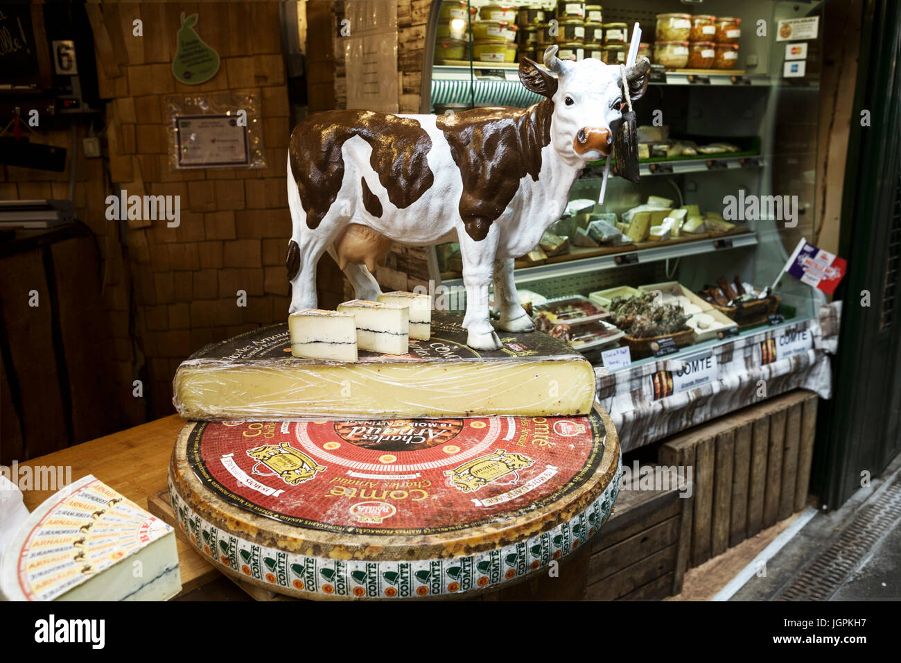 French Comte, French cheese, French fromage at Borough Market, London ...