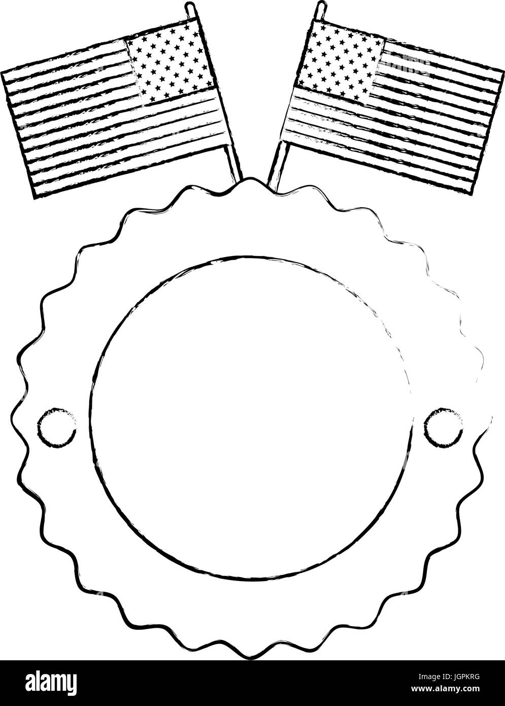 Seal of washington state Black and White Stock Photos & Images - Alamy