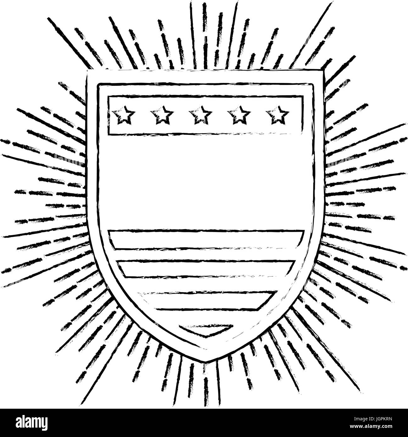 shield badge symbol icon vector illustration graphic design Stock ...