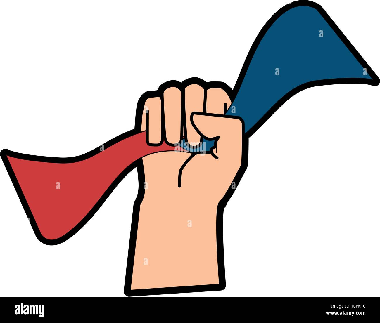 Hand clenched symbol icon vector illustration graphic design Stock ...