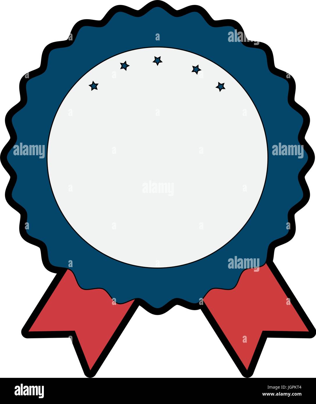 Award ribbon blank icon vector illustration graphic design Stock Vector ...