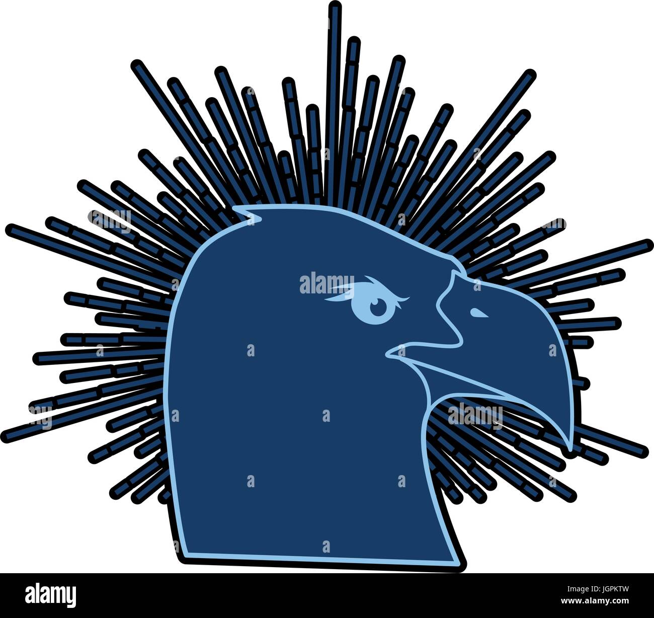 American eagle symbol icon vector illustration graphic design Stock ...