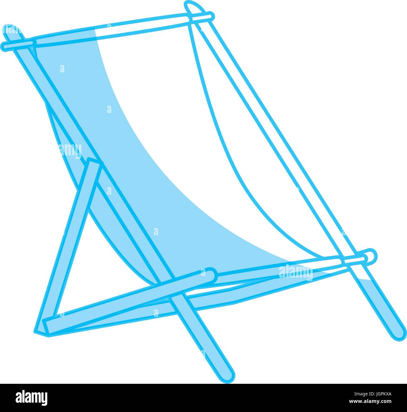Sun chair isolated icon vector illustration graphic design Stock Vector ...