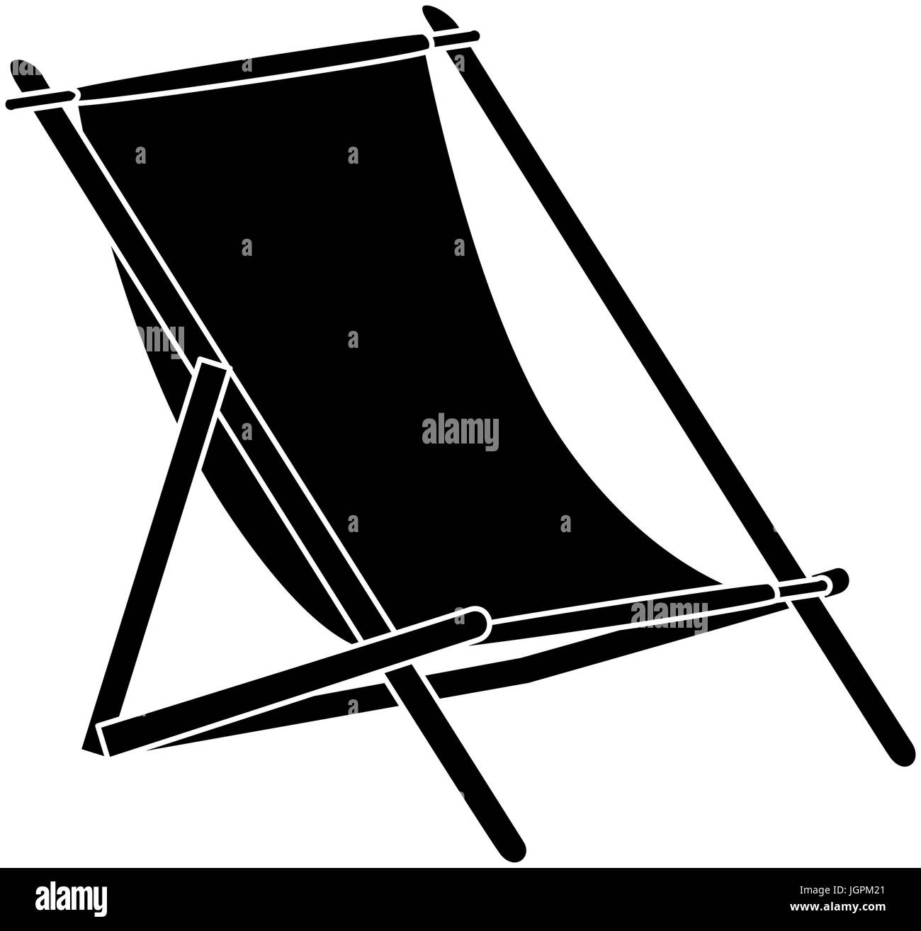 Sun chair isolated icon vector illustration graphic design Stock Vector ...