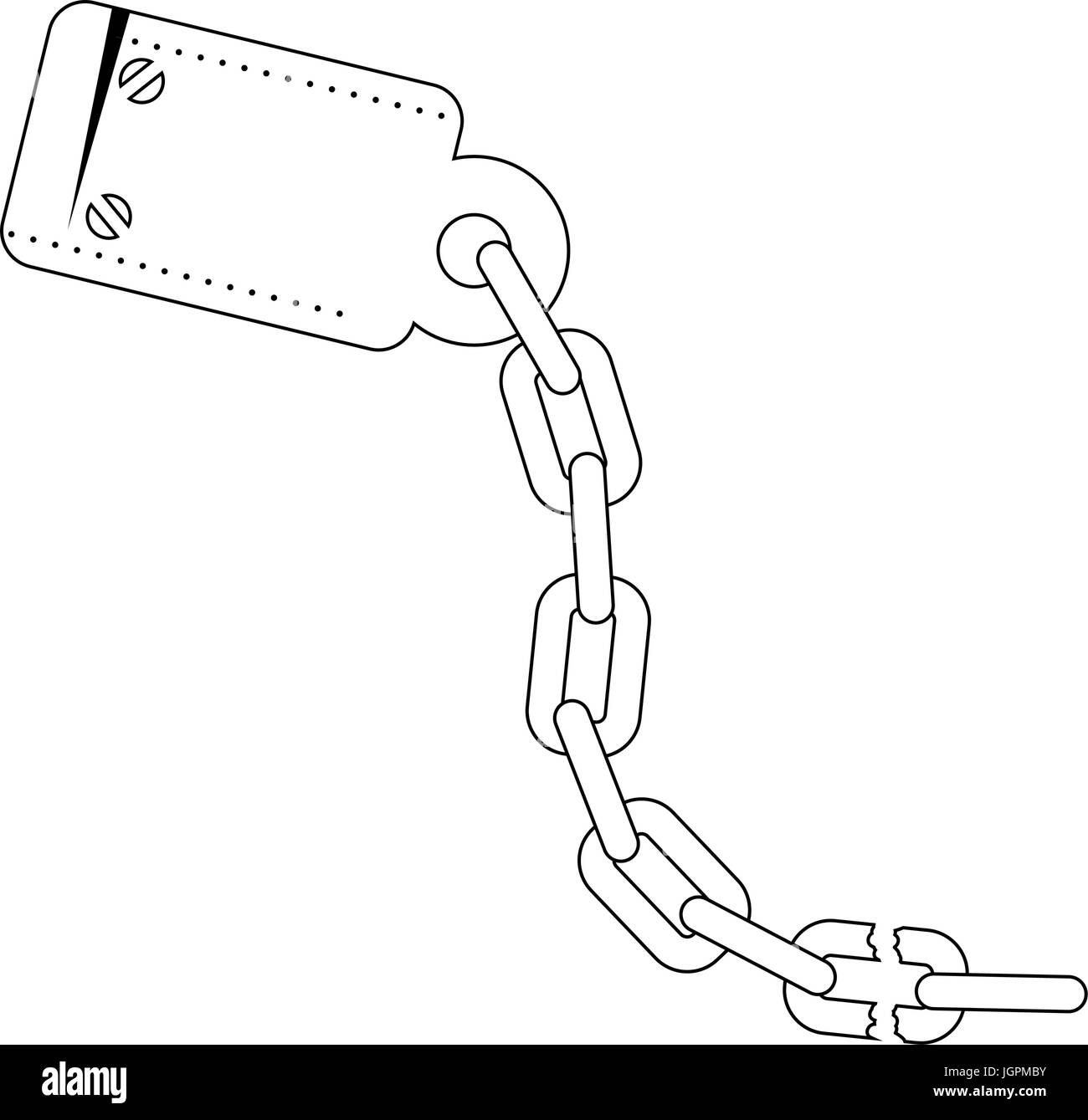 handcuffs and chain icon Stock Vector Image & Art - Alamy