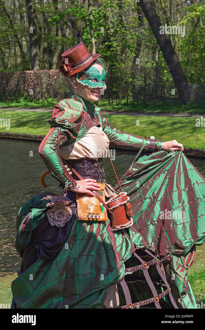 Haarzuilens, Netherlands – April 24, 2016: Forest nymphs on The Elf ...
