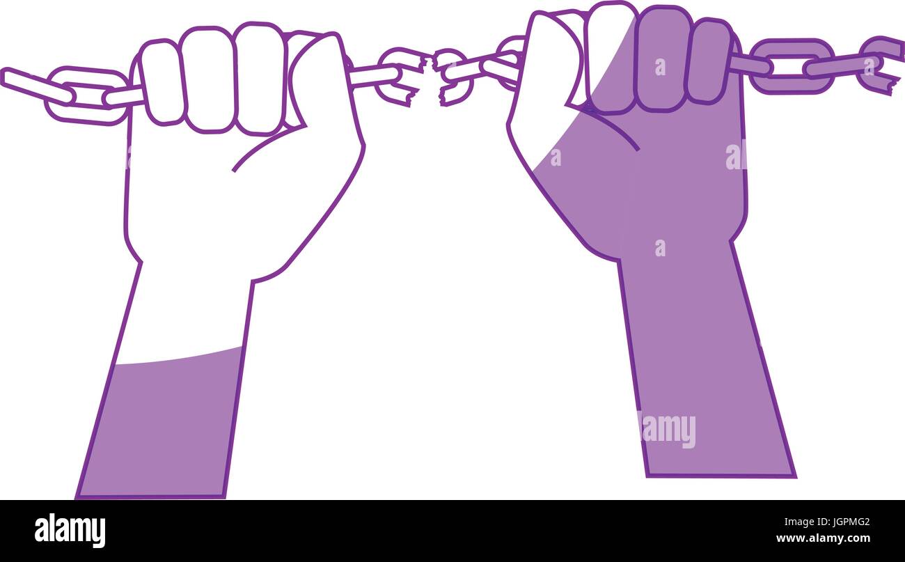 Hand grabbing a chain icon Stock Vector Image & Art - Alamy