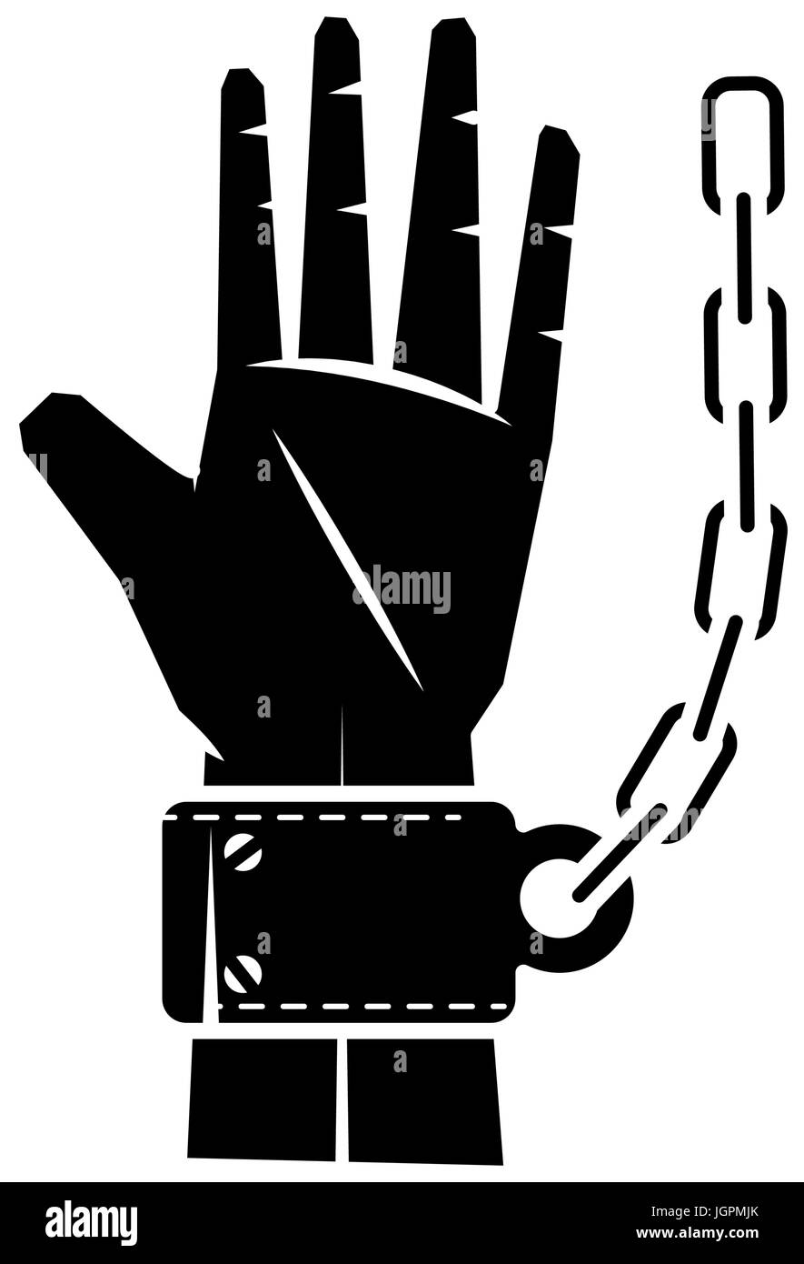 Slave free symbol Black and White Stock Photos & Images - Alamy