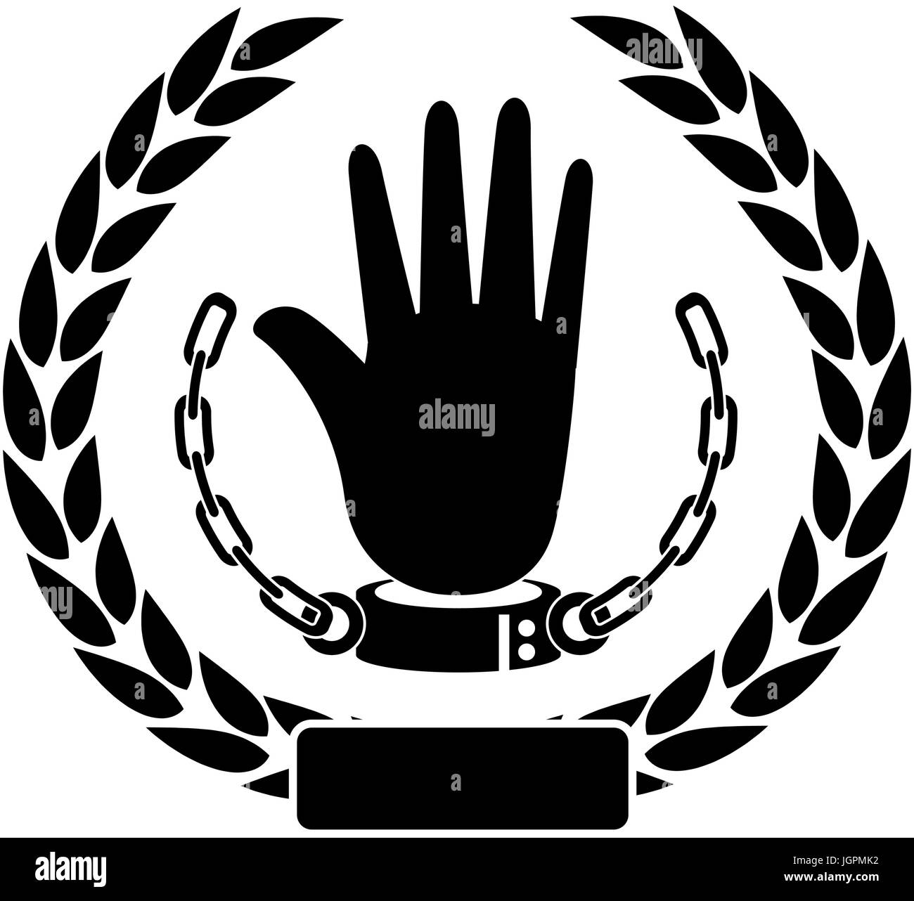 Chain of slavery Stock Vector Image & Art - Alamy