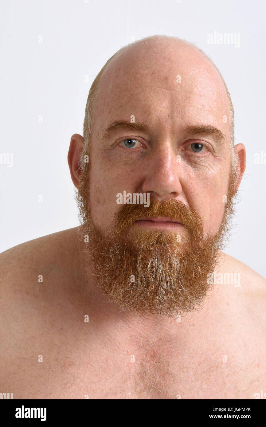 portrait of a red-headed man Stock Photo - Alamy