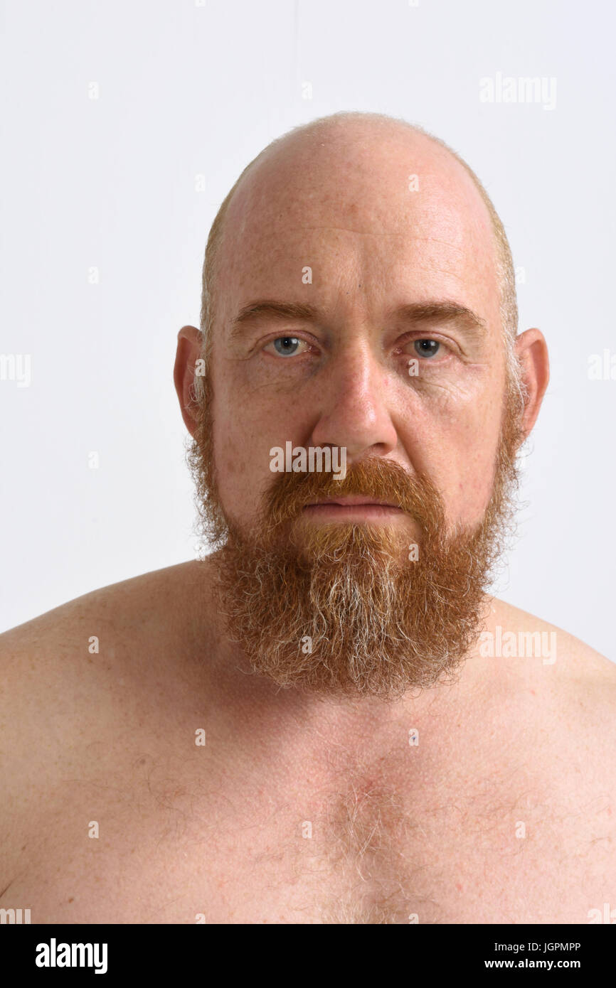 portrait of a red-headed man Stock Photo - Alamy