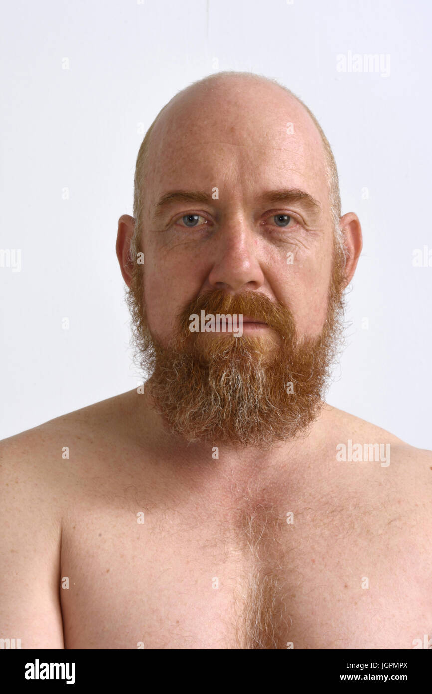 Portrait of red headed man Stock Photo - Alamy
