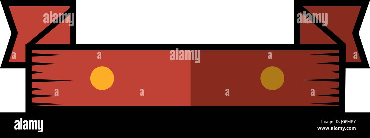 Ribbon banner isolated Stock Vector Image & Art - Alamy