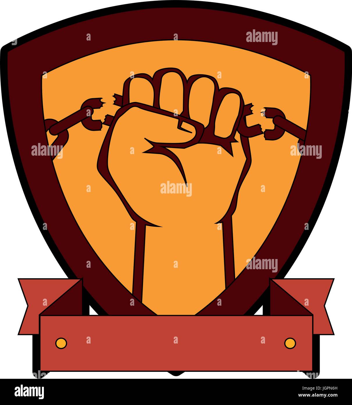 Hand grabbing a chain icon Stock Vector Image & Art - Alamy