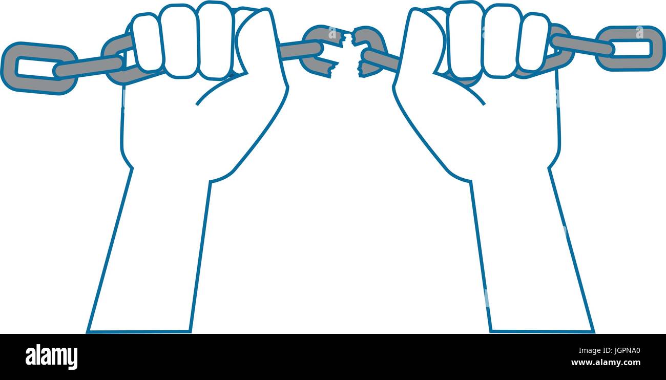 Hand grabbing a chain icon Stock Vector Image & Art - Alamy