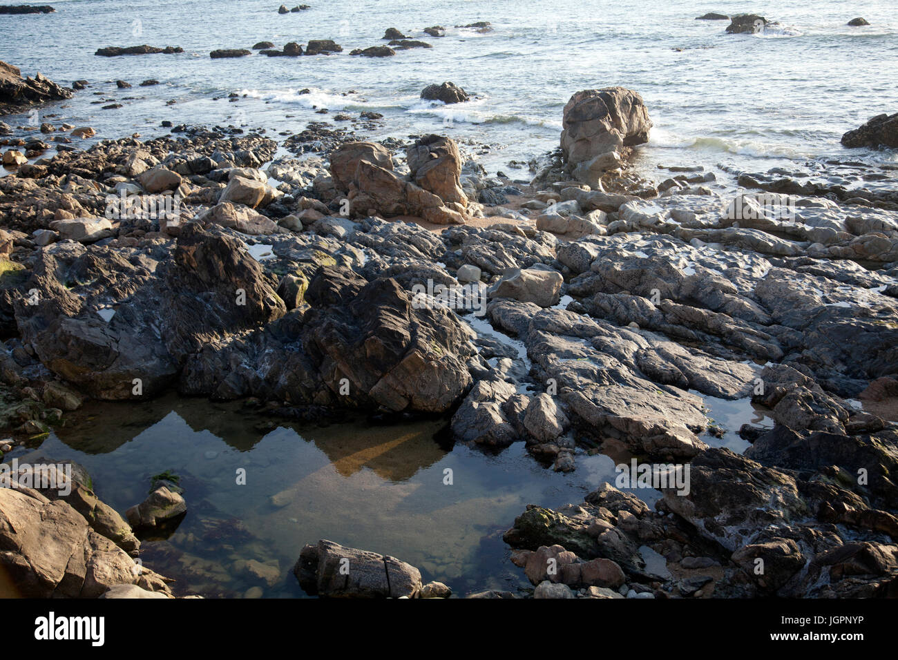 The Coast at Foz in Porto - Portugal Stock Photo - Alamy