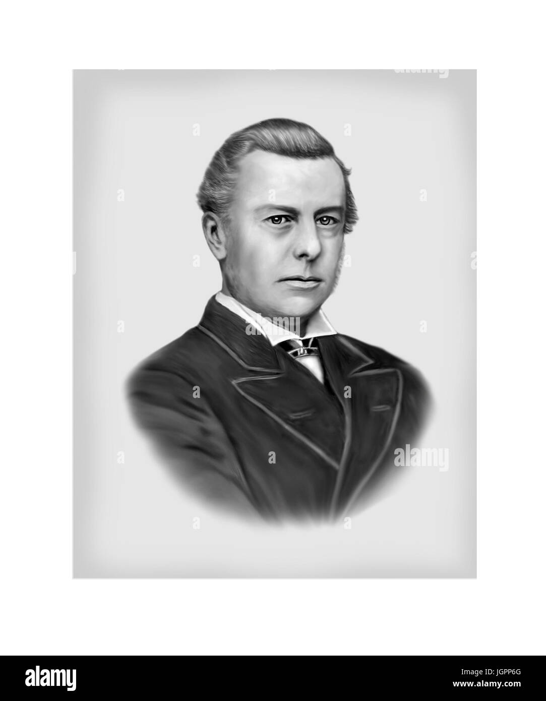 Joseph Chamberlain, 1836 - 1914, British Statesman, Politician Stock ...