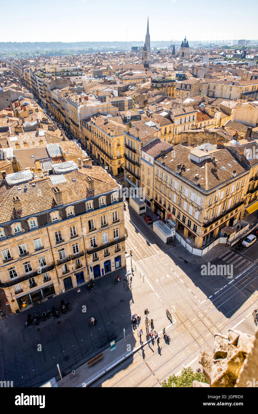 Bordeaux city in France Stock Photo - Alamy