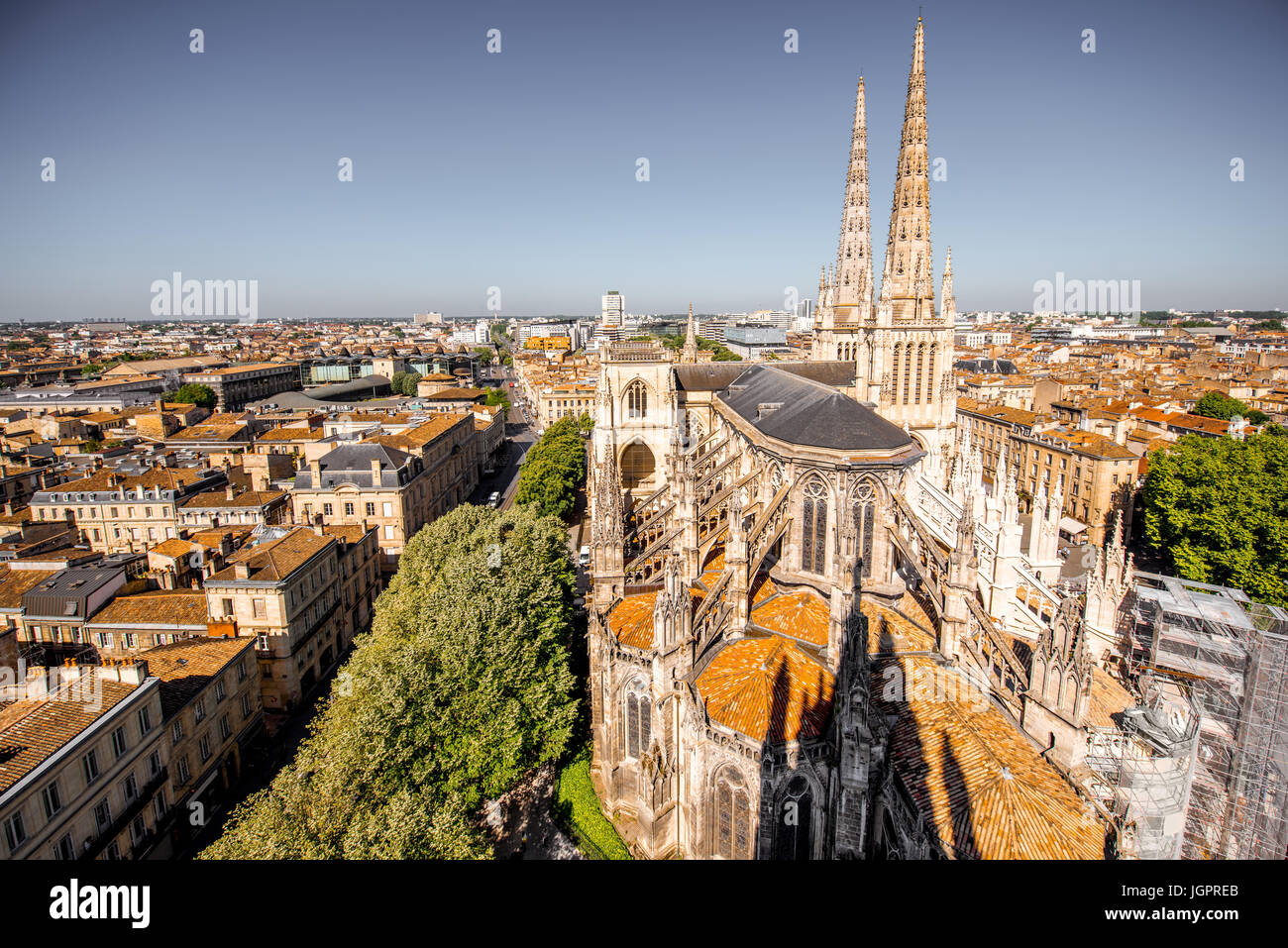 Bordeaux city in France Stock Photo - Alamy