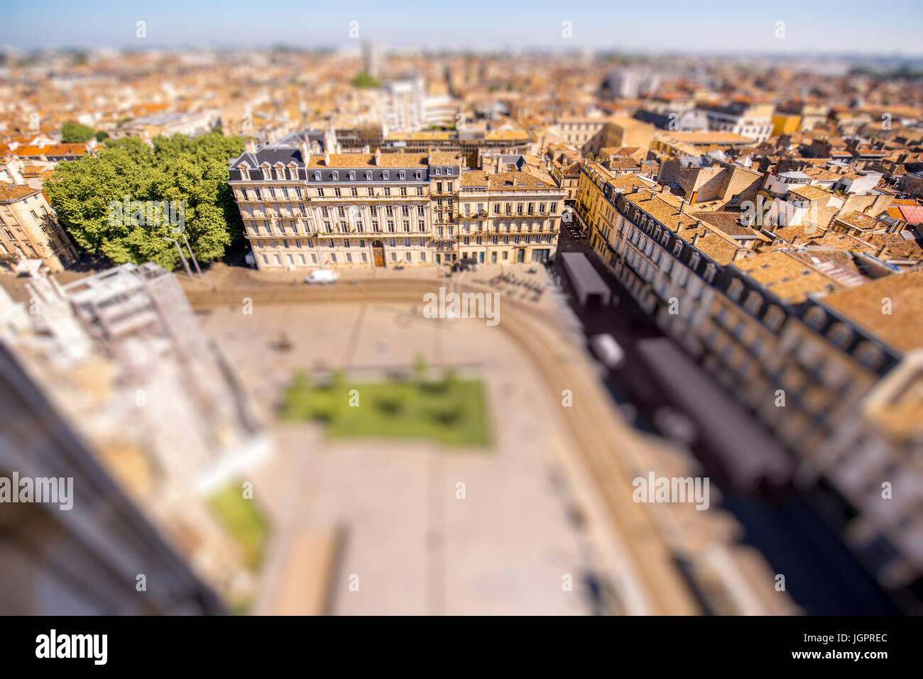 Bordeaux city in France Stock Photo - Alamy