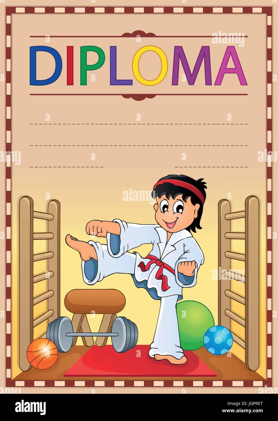 Karate diploma hi-res stock photography and images - Alamy