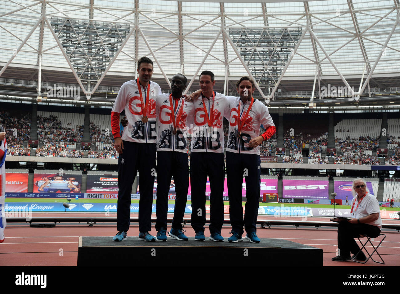 Olympic podium medals hi-res stock photography and images - Alamy