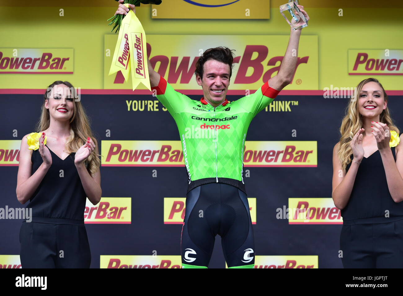 Chambéry, France. 9th July, 2017. 9th stage of the Tour de France ...
