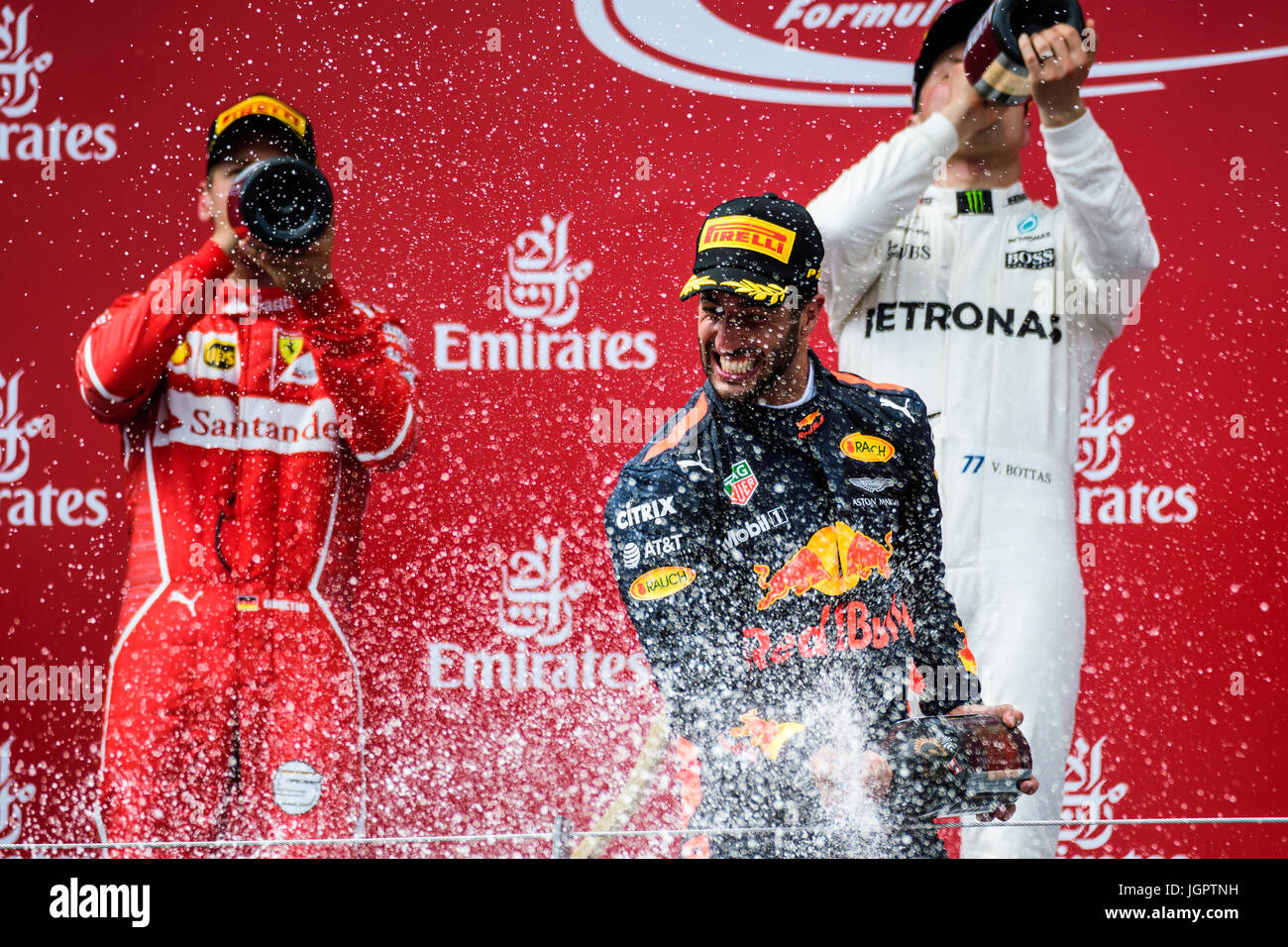 Celebrate on podium hi-res stock photography and images - Alamy