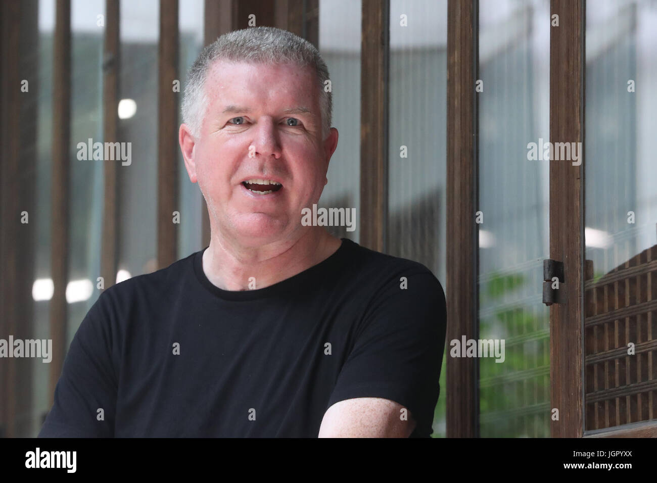 Seoul, South Korea. 10th Jul, 2017. N. Irish artist Willie Doherty ...