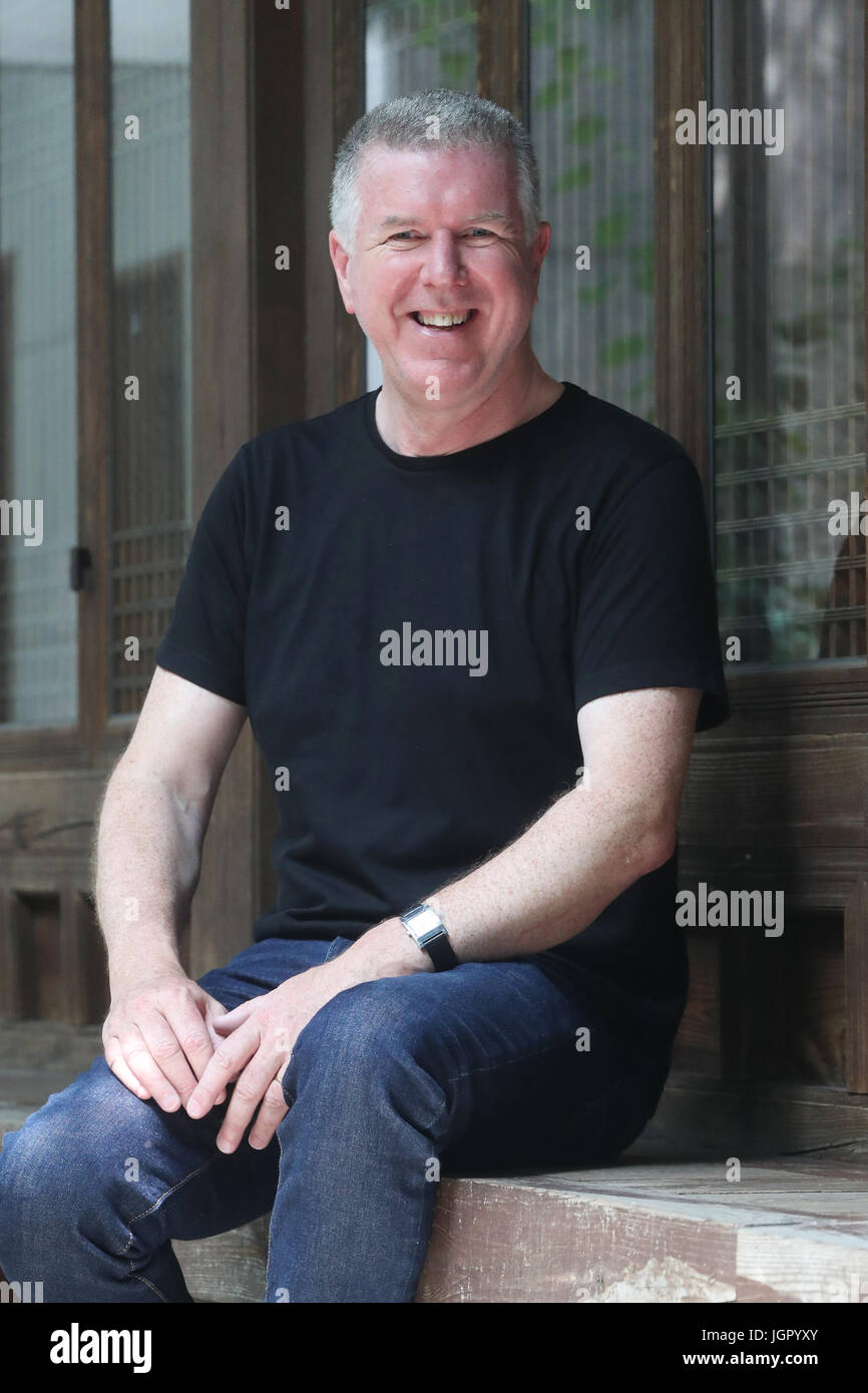 Seoul, South Korea. 10th Jul, 2017. N. Irish artist Willie Doherty ...