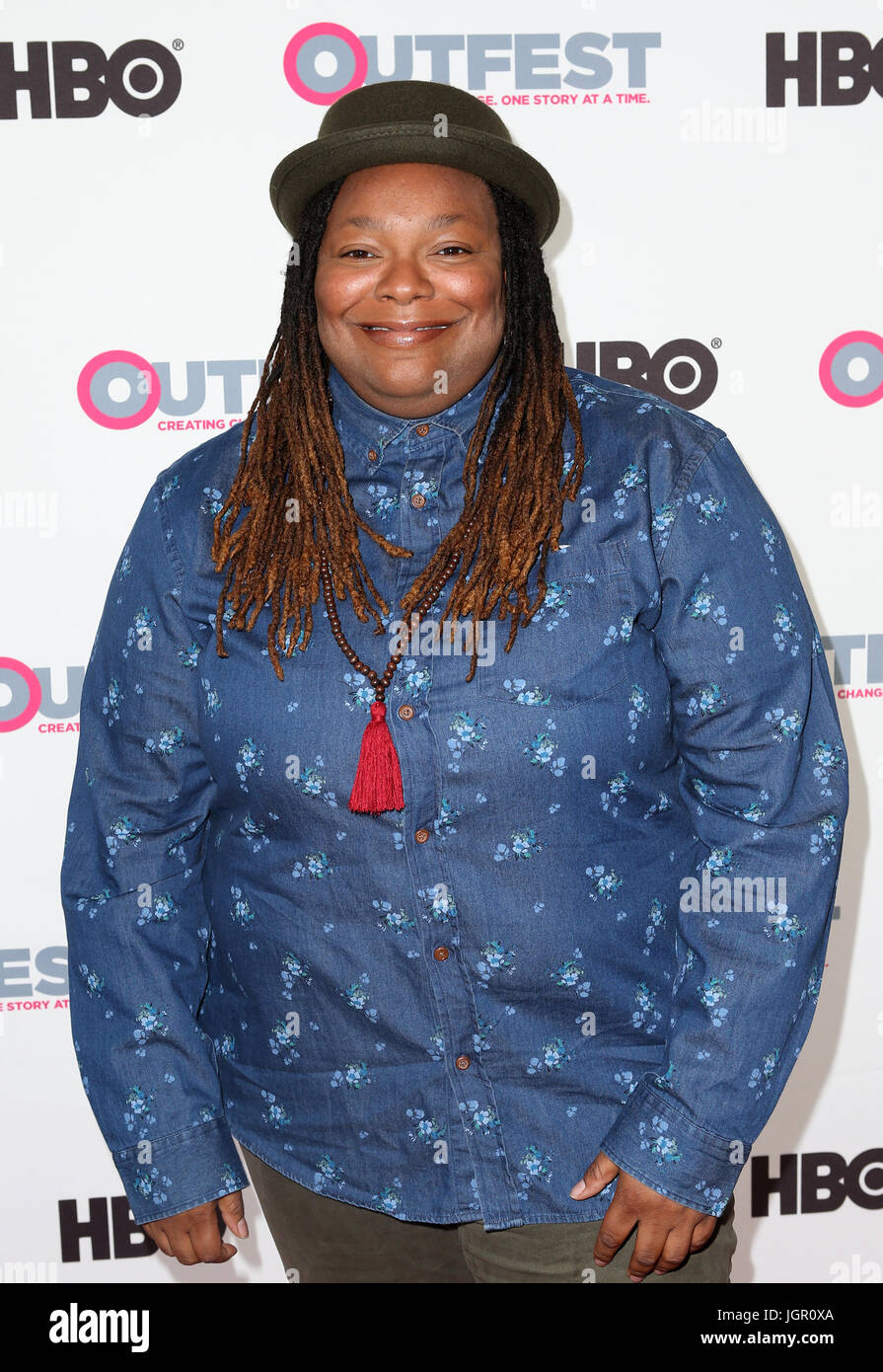 West Hollywood, USA. 9th Jul, 2017. April A. Wilson, At Outfest 2017 A ...